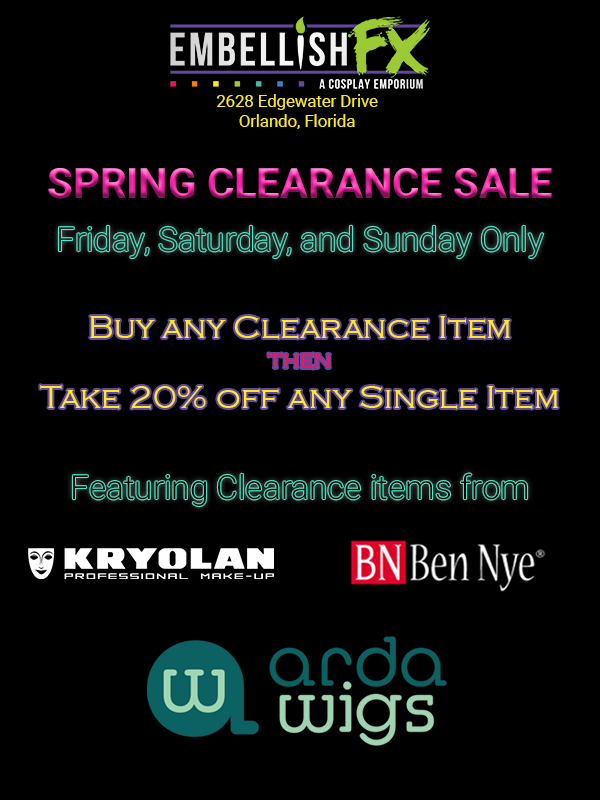 Embellish FX Spring Clearance Sale