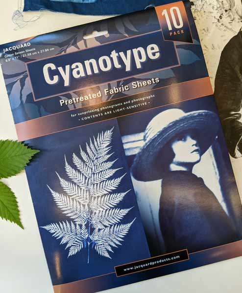 Sunshine + cyanotype = FUN!